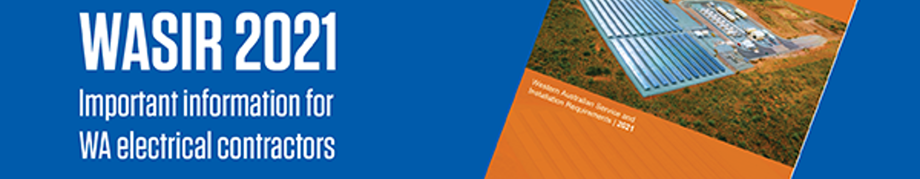 ECA Technical | WASIR 2021 - Important information for electrical ...